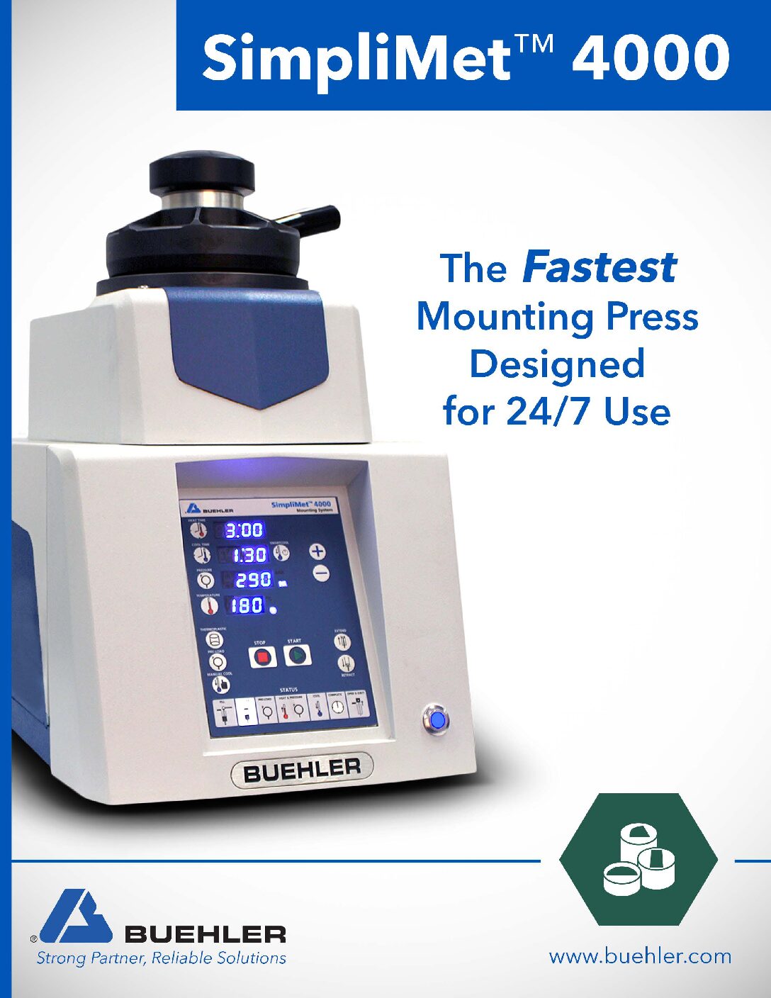 Cold and Hot Sample Mounting - JH Technologies